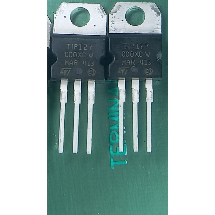 Jual DARLINGTON TRANSISTOR TIP 127/122 THOMSON /ST PNP /NPN | Shopee ...