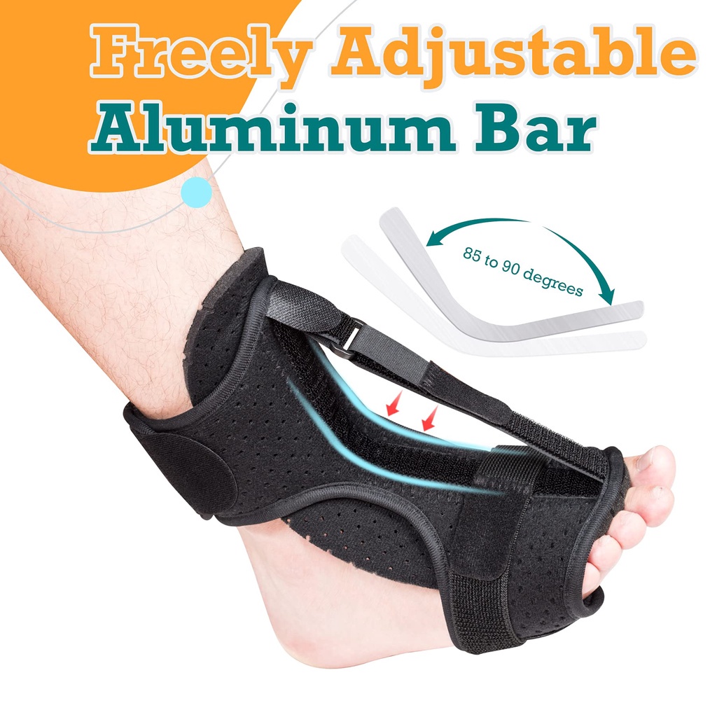 Jual Plantar Fasciitis Ankle Support Lp Adjustable Drop Ankle Foot ...