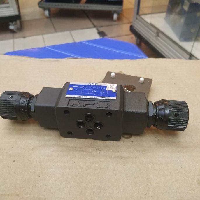 Jual Msw 01-X -30 Hpc Flow Control Hydraulic Modular Valve | Shopee ...