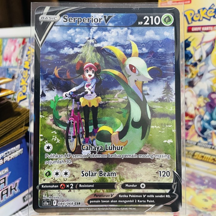 Jual New Serperior V Csr Full Art Aa Indonesia Kartu Pokemon Tcg ...