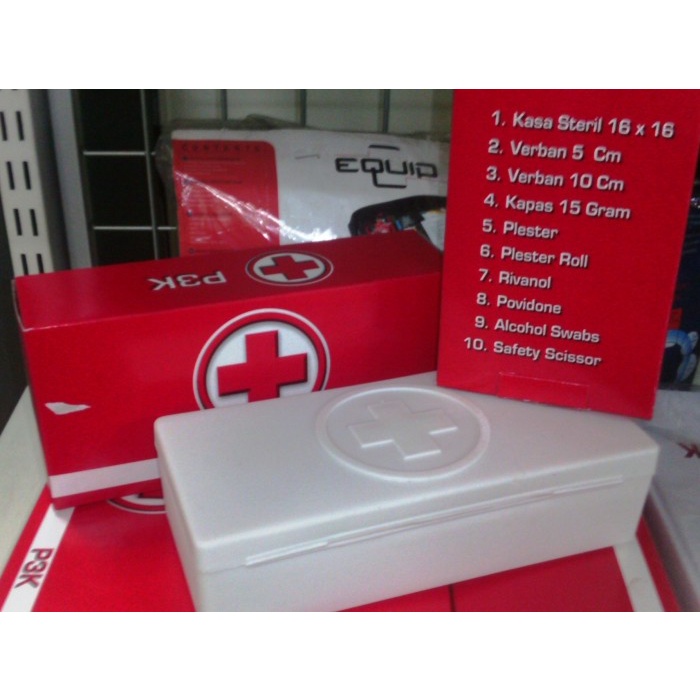Jual KOTAK OBAT P3K LENGKAP DENGAN ISI | Shopee Indonesia