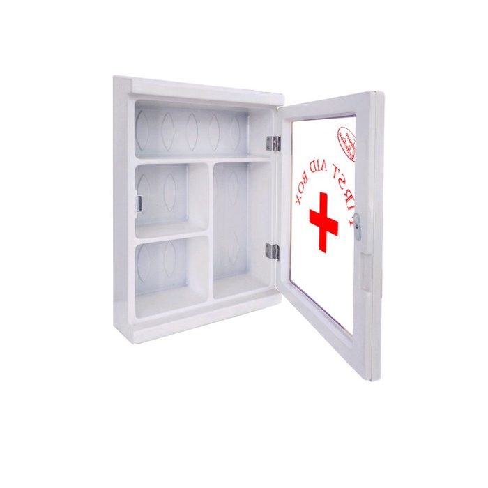 Jual KOTAK OBAT P3K DINDING MC11 MASPION MIRROR BOX MC 11 FIRST AID BOX ...