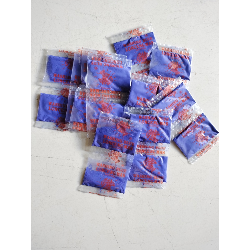 Jual Blau belau bubuk biru cap lonceng | Shopee Indonesia