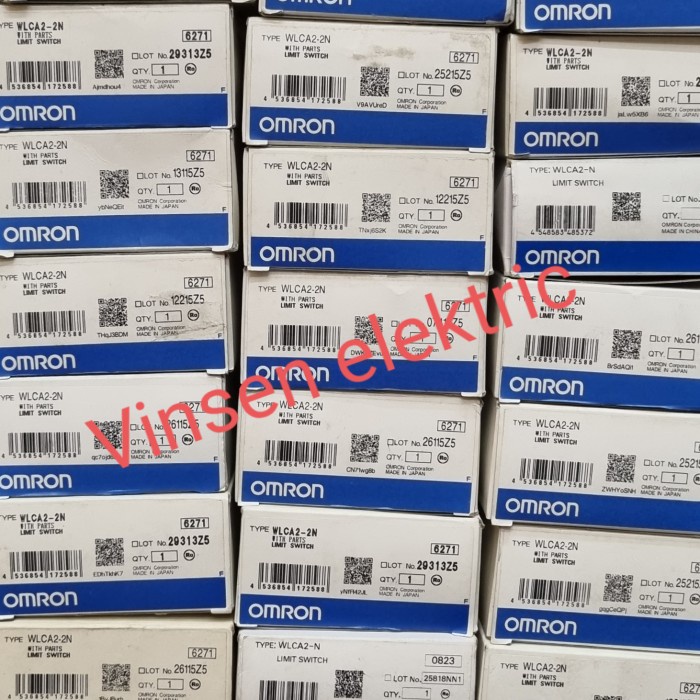Jual WLCA2-2N LIMIT SWITCH OMRON ORIGINAL | Shopee Indonesia
