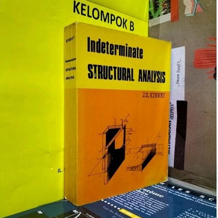 Jual ORIGINAL INDETERMINATE STRUCTURAL ANALYSIS | Shopee Indonesia