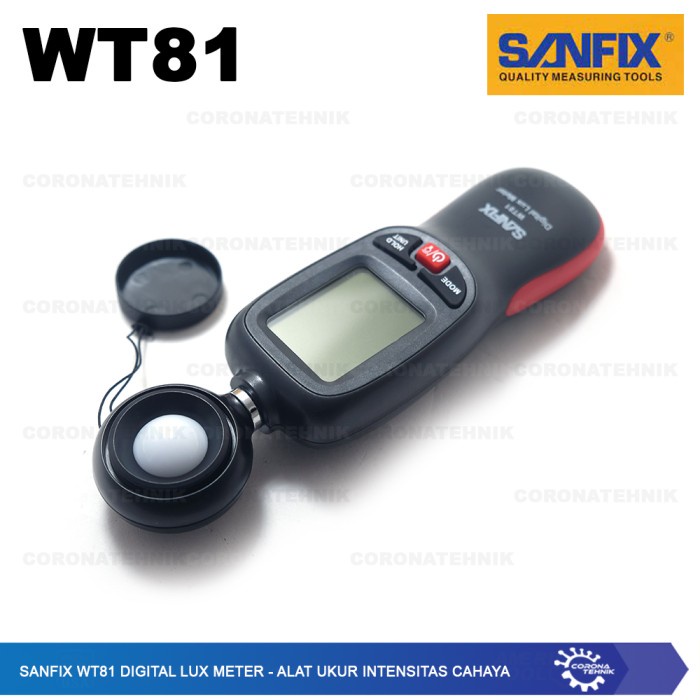 Jual Sanfix WT81 Digital Lux Meter - Alat Ukur Intensitas Cahaya star | Shopee Indonesia