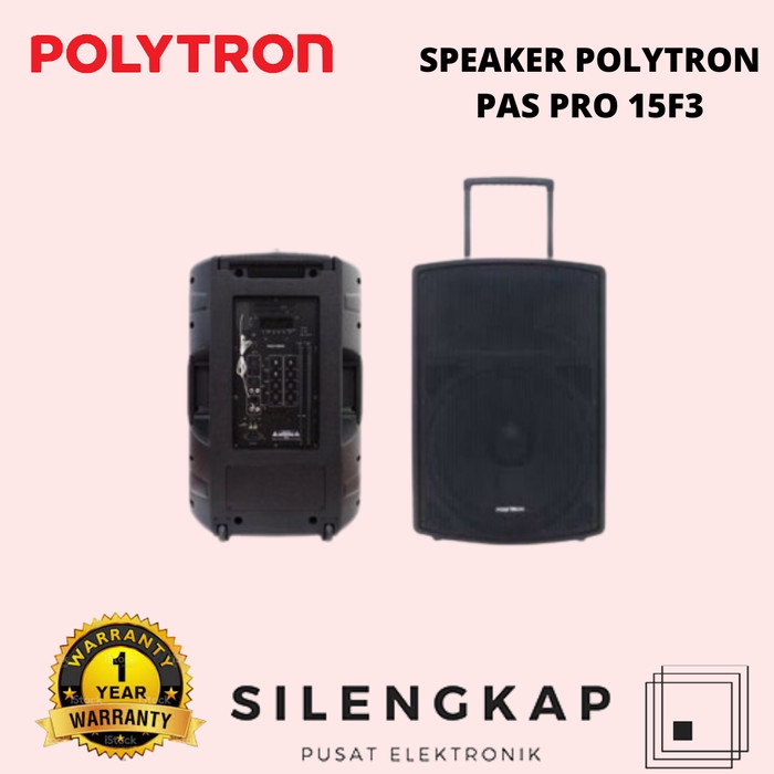 Jual Speaker Polytron Pas Pro 15F3 15 Inch Dilengkapi Fm Radio | Shopee ...