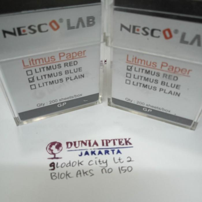 Jual kertas lakmus biru / litmus paper biru | Shopee Indonesia