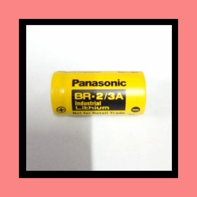 Jual BATTERY/BATERAI Lithium Panasonic PLC BR2/3A 3V | Shopee Indonesia