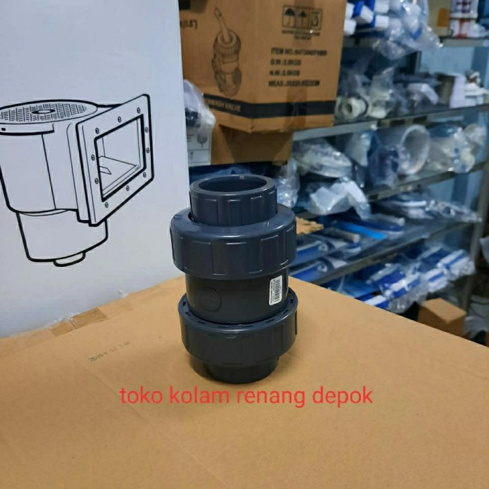 Jual New Ori Check Valve Kolam Renang Ukuran 2Inch Merk Astral Cepex ...