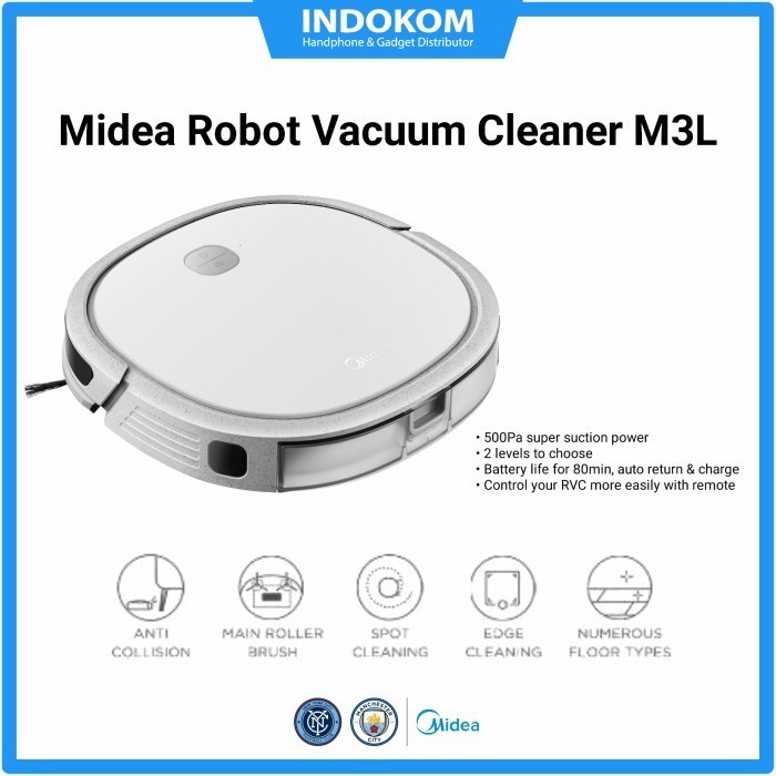 Jual MIDEA ROBOT VACUUM CLEANER M3L | Shopee Indonesia