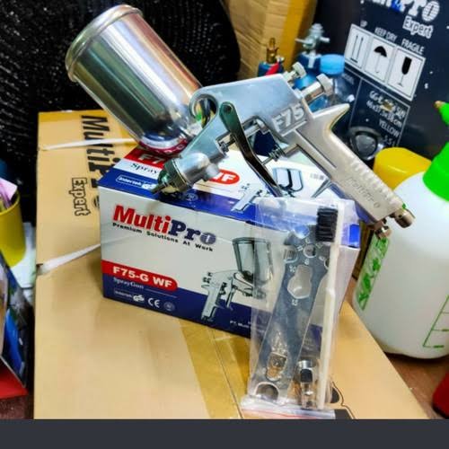 Jual New Spray Gun Cat F75 Multipro Spet F 75 Spit Tabung Atas F75-G Wf ...
