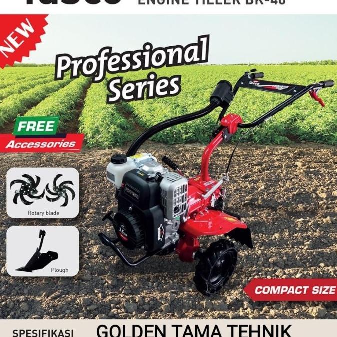 Jual Mesin Bajak Tanah Tasco Bk 40 Traktor Mini Engine Tasco Bk 40 | Shopee Indonesia