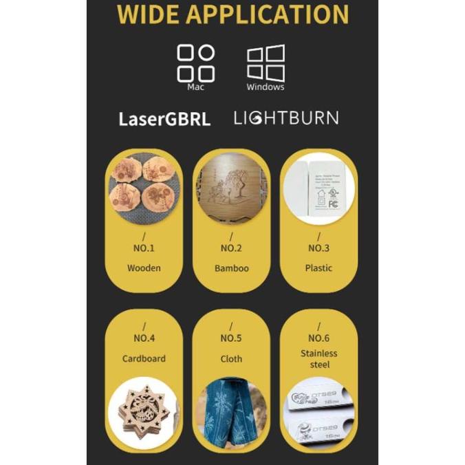 Jual Mesin Laser Grafir Cnc Cutter Pro Aibey Diy Engraver Ukiran ...