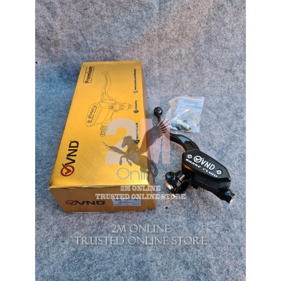 Jual Master Rem Cakram Kiri Universal Hitam Premium Vnd Racing Ak 777 ...