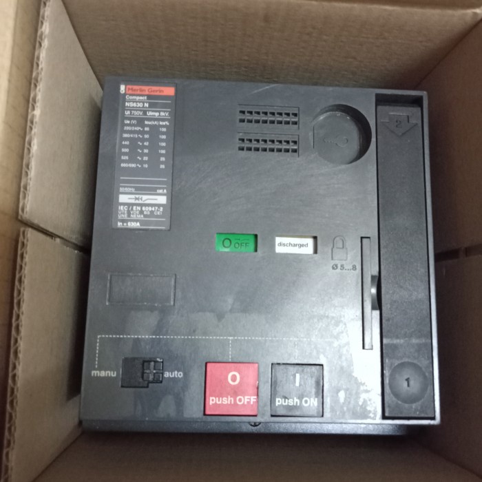 Jual Original Motorized Mccb Schneider Dan Merlin Gerin 400A Dan 630A ...