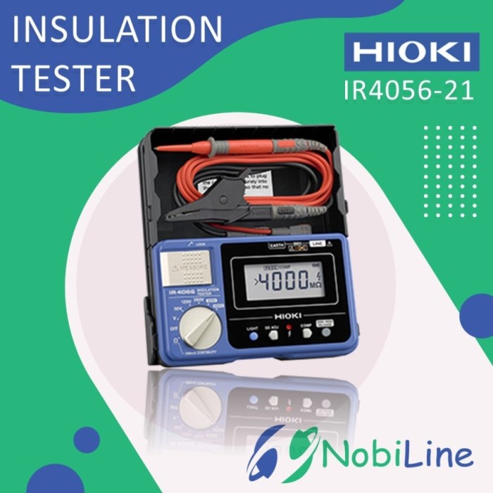 Jual Original Insulation Tester Ir4056-21 Hioki Megger Alat Tes ...