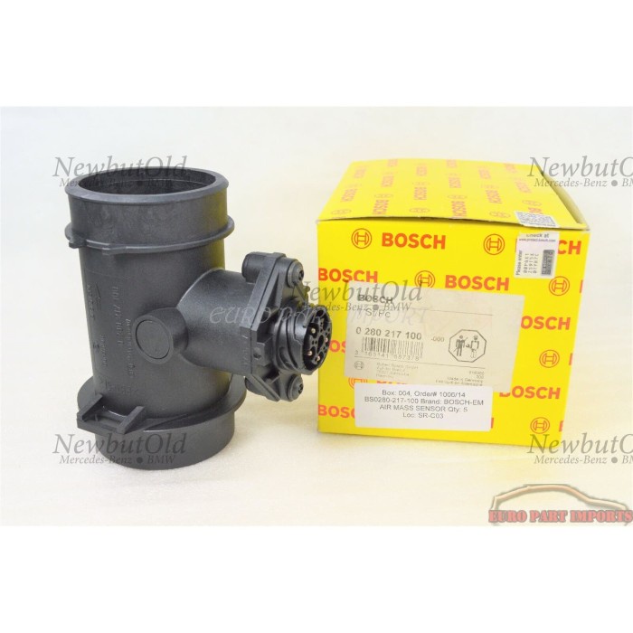Jual Mass Air Flow Sensor Bosch 0000940048 Mercedes W124 W202 W210 Kode ...