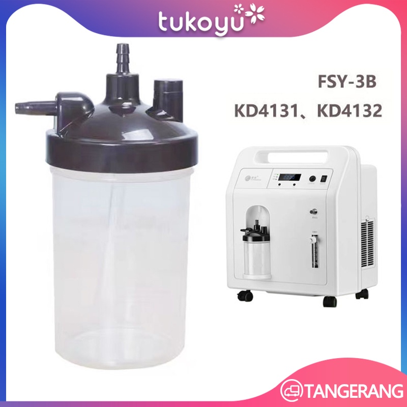 Jual Botol Humidifier Oksigen/Bottle Humidifier Tabung Air Oksigen ...