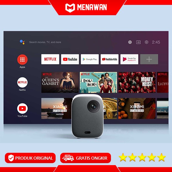 Jual XIAOMI MI SMART PROJECTOR 2 VERSI 2 AUTO FOCUS PROYEKTOR MINI ...