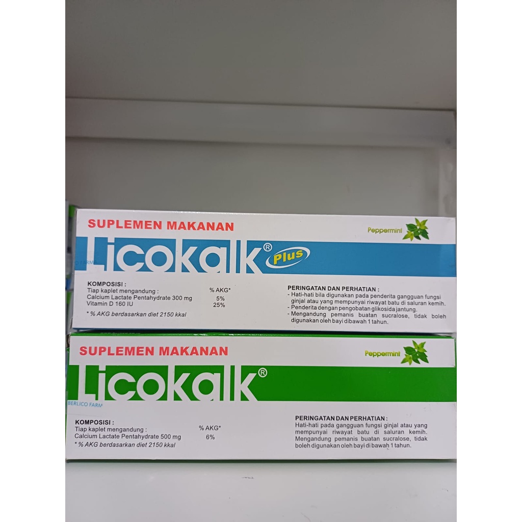 Jual Licokalk / Licokalk Plus untuk membantu kebutuhan kalsium | Shopee ...
