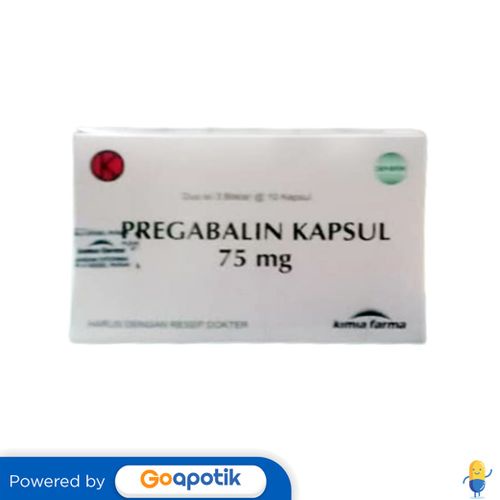 Jual PREGABALIN KIMIA FARMA 75 MG BOX 30 KAPSUL | Shopee Indonesia