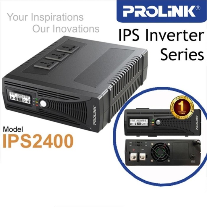 Jual Ready Prolink Ips2400 Inverter Power System - 2400Va Ips Inverter ...