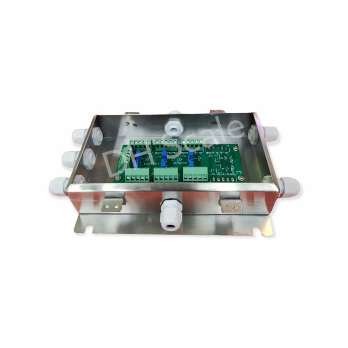 Jual Ready Terminal Load Cell Junction Box 6 Hole Body Stainless Steel ...