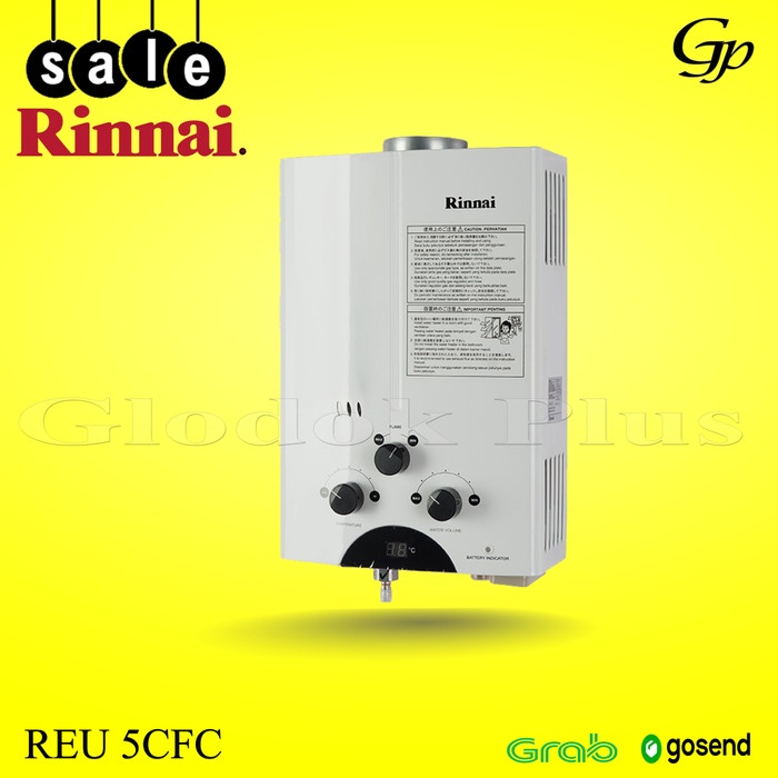 Jual RINNAI REU-5CFC WATER HEATER GAS REU5CFC RINAI 5 CFC | Shopee Indonesia