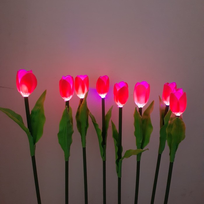 Jual LAMPU HIAS BUNGA TULIP/ LAMPU DEKORASI/ LAMPU TAMAN | Shopee Indonesia