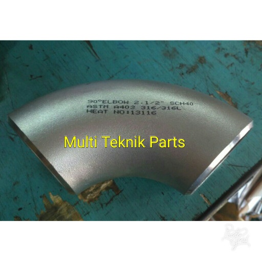 Jual [Original] Elbow Las Stainless 316 Sch 40 / Knee Las Sch40 Ss 316 ...