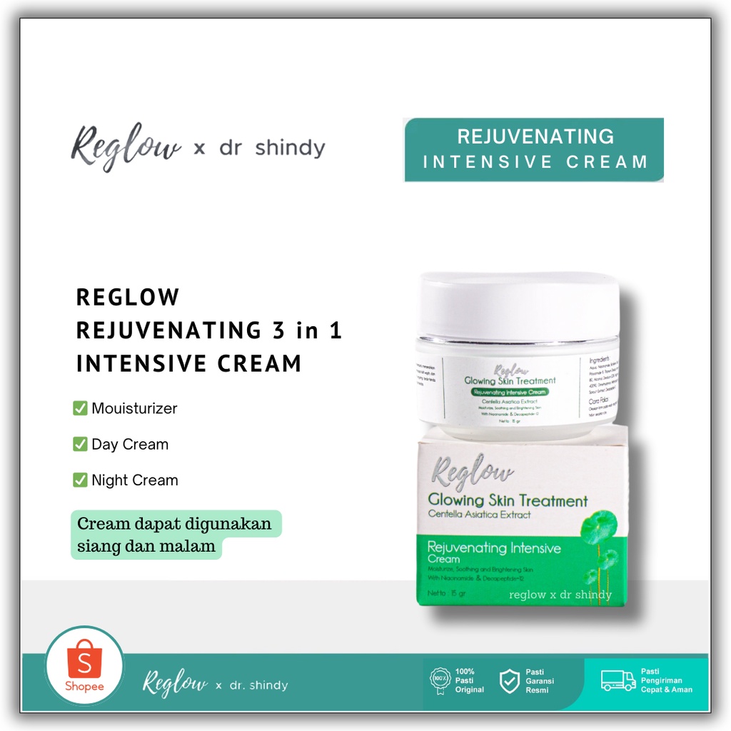 Jual Reglow Rejuvenating Intensive Cream | Shopee Indonesia