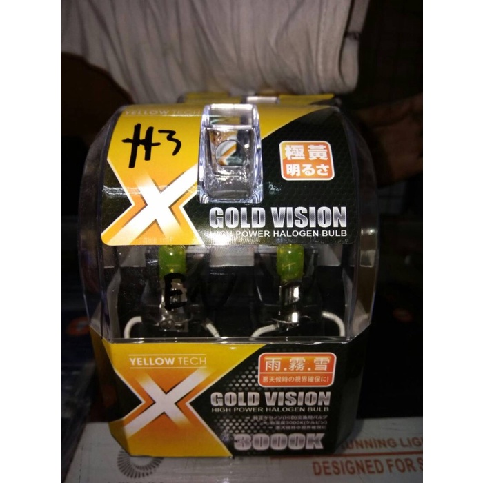 Jual BOHLAM / LAMPU MICHIBA H3 - 3000K GOLD VISION ORIGINAL | Shopee ...