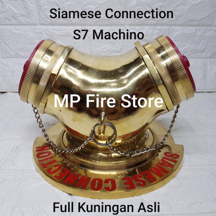 Jual Siamese Connection ZEKI S7 4 x 2.5 x 2.5 Machino Pemadam Fire ...