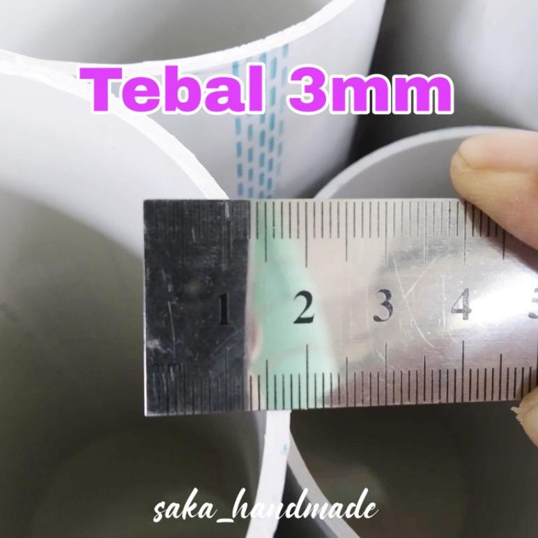 Jual Termurah Pipa Paralon/Pvc Lembaran 20Cm X 34Cm Tebal 3Mm Original ...