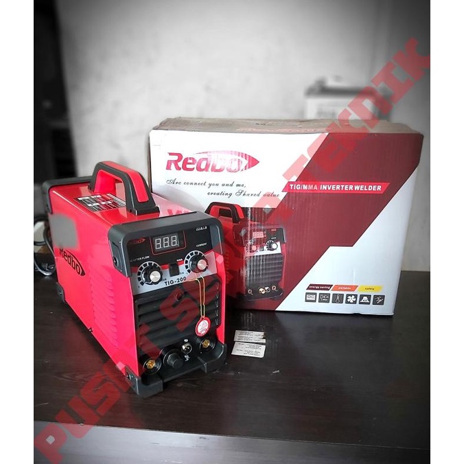 Jual MESIN LAS ARGON STAINLESS TIG 200A REDBO MESIN LAS 200 TRAVO LAS ...