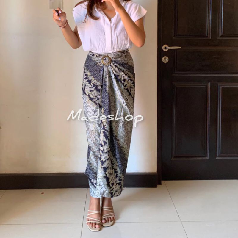 Jual Rok Lilit Batik Gratis Ring / Rok Kebaya / Rok Wisuda / Kain Lilit ...