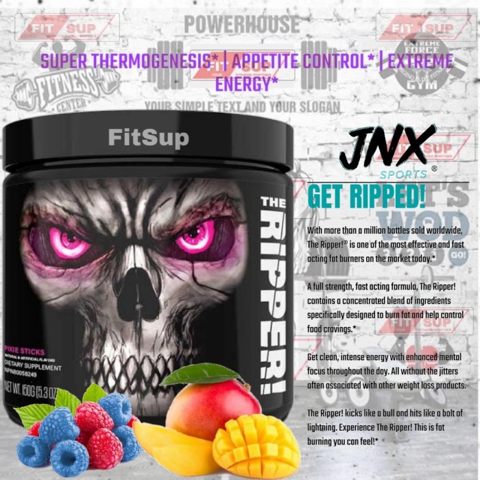 Jual JNX THE RIPPER 30serving Jnx Sports The Ripper Fat burner Diet ...