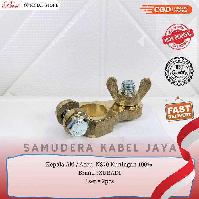 Jual Promo Kepala Aki / Accu Mobil N70/Ns70 Kuningan 100% - "Subadi ...