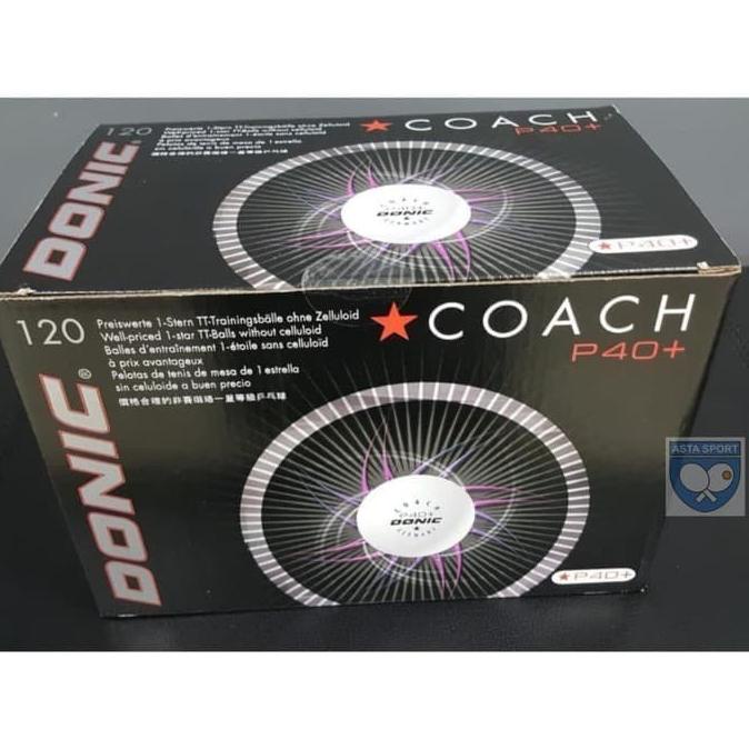 Jual Donic P40+ coach tranning Balls / bola latihan tenis meja | Shopee Indonesia