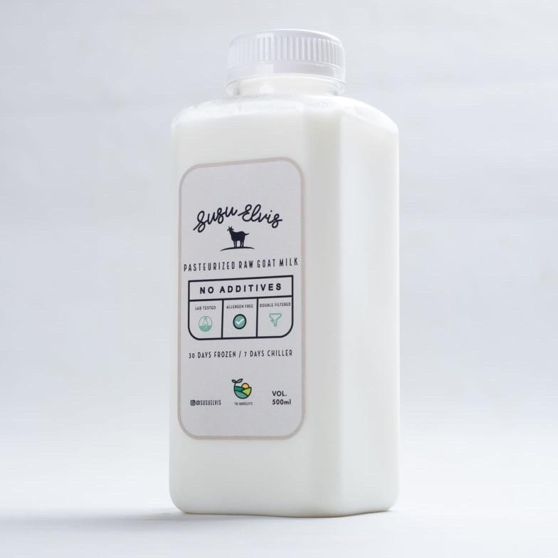 Jual Baru - Susu Elvis - Pasteurized Raw Goat Milk 500 ml - Susu Anjing ...