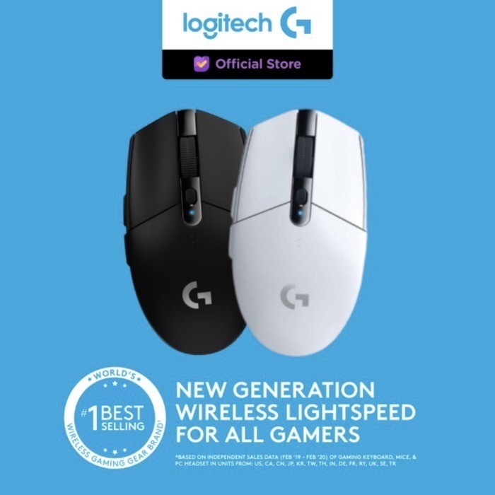 Jual Discount Logitech G304 Lightspeed Wireless Gaming Mouse. | Shopee ...
