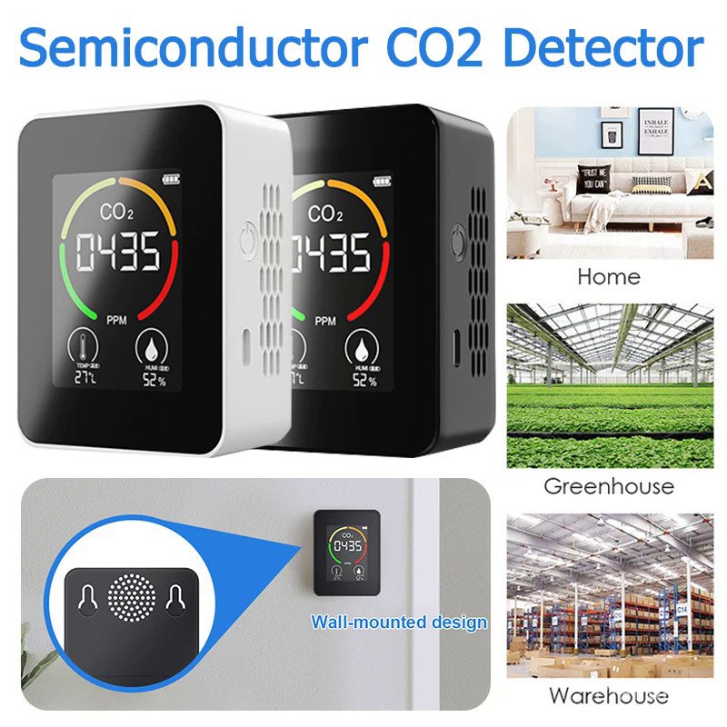 Jual Pengukur CO2 Sensor Semikonduktor Co2, Penguji Temperatur ...