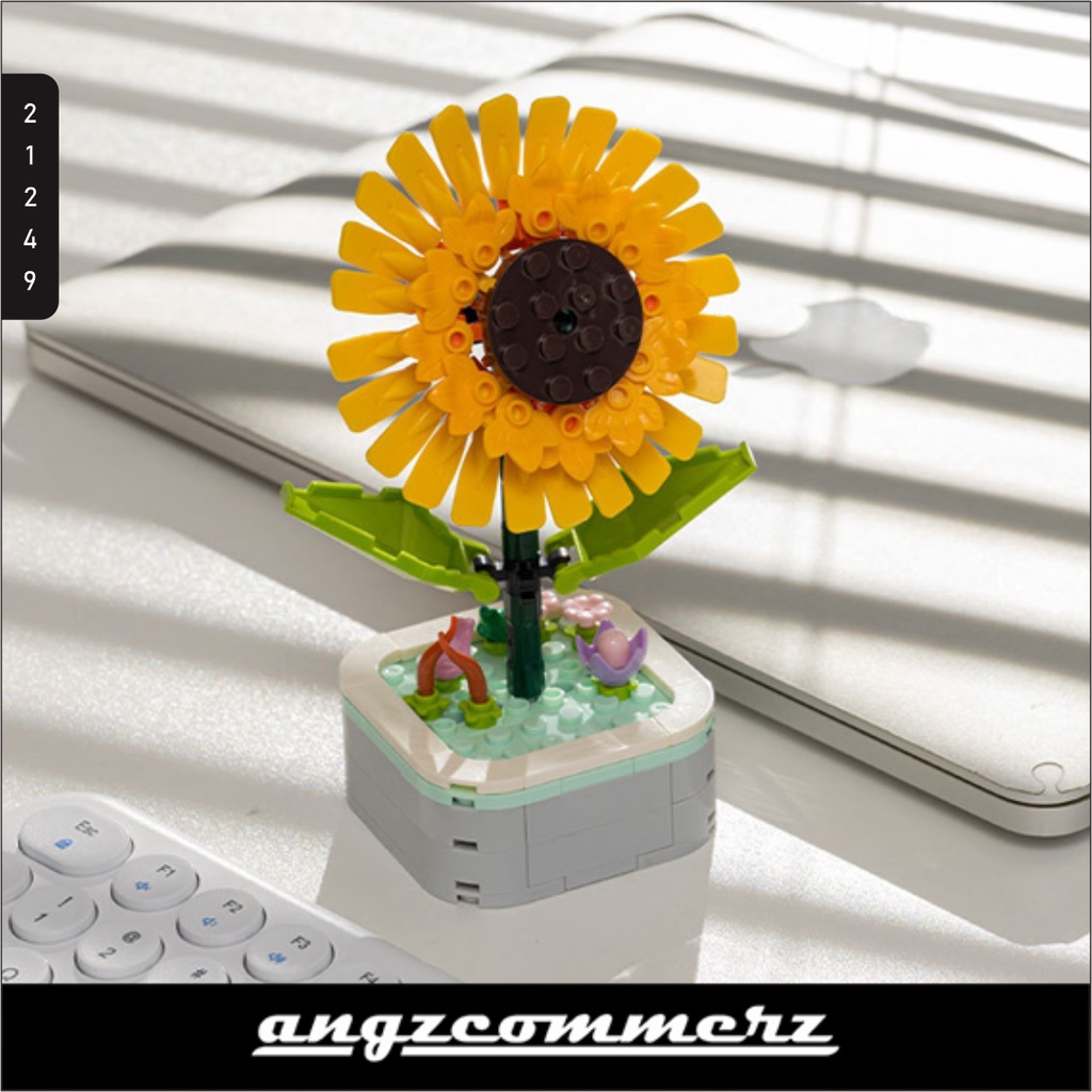 Jual Nano Block Flower Series Mainan Balok Bunga DIY Brick A7 | Shopee ...