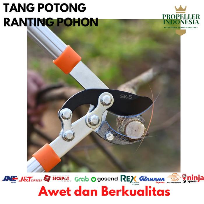 Jual Gunting Dahan Ranting Pohon 53Cm Bercabang Tebal Gunting Tanaman Kebun | Shopee Indonesia