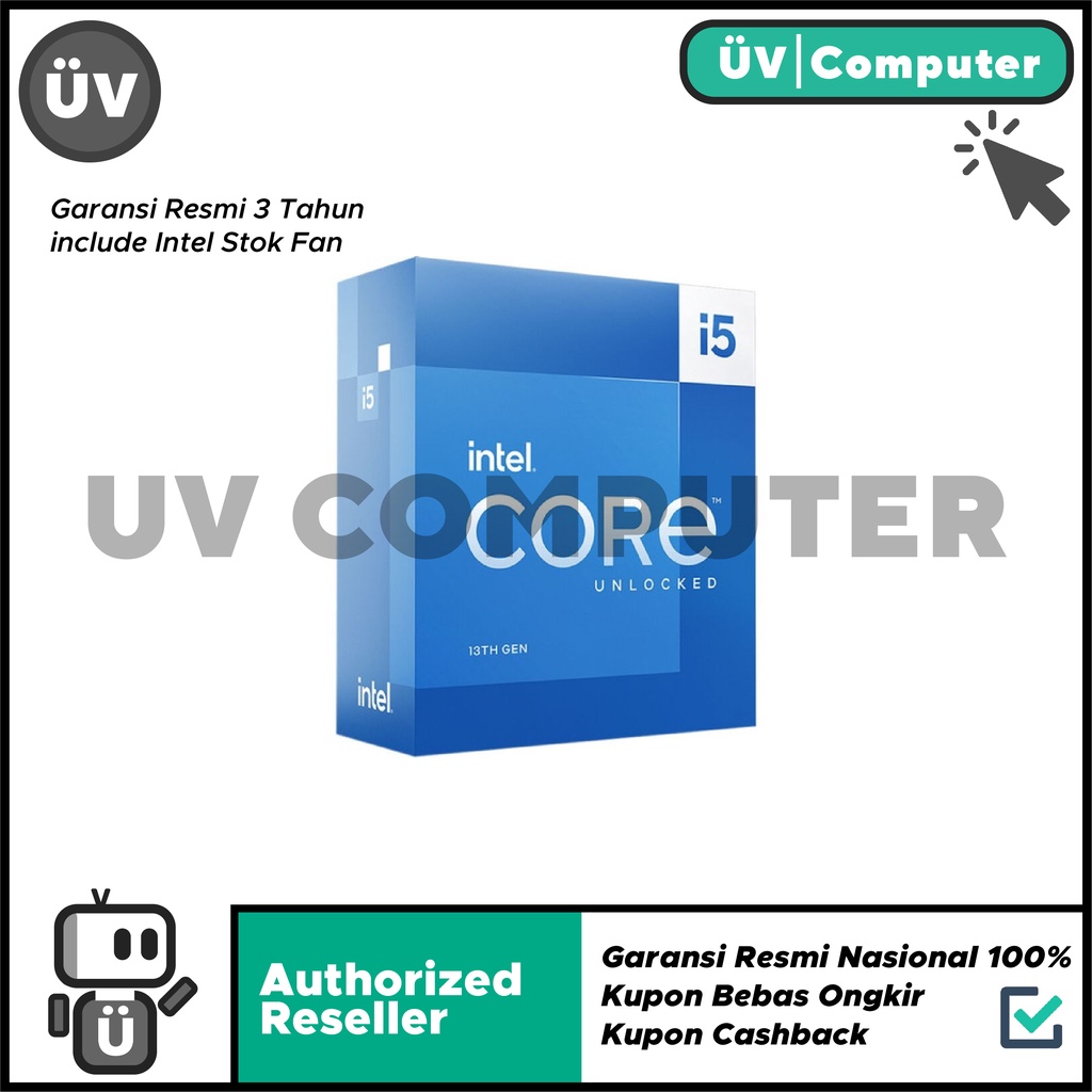 Jual Processor CPU Intel i5-13500 BOX LGA1700 Raptor Lake Garansi Resmi ...