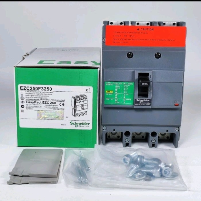 Jual Schneider Mccb 3P 18Ka Ezc250F 3 Phase 125A 160A 200A 250A Baru ...