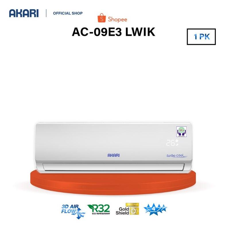Jual AC AC AKARI LOW WATT 1PK R32 A-09E3LWI din | Shopee Indonesia