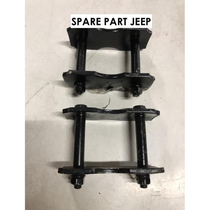 Jual Anting Per Depan Belakang . Spring Shackle Rear Front Jeep CJ7 ...