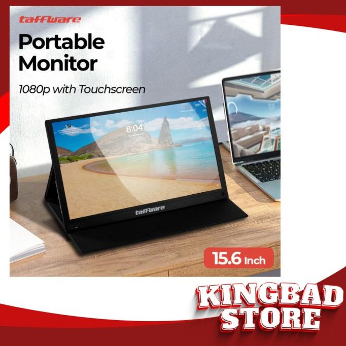 Jual Taffware Portable Monitor Fhd 15.6 Inch 1080P With Touchscreen ...